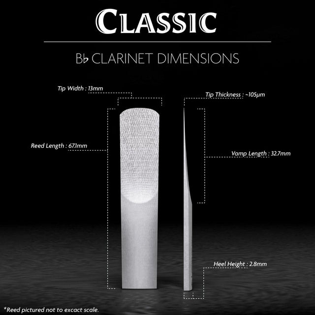Bb Soprano Clarinet Classic - 1.75 | Légère Reeds