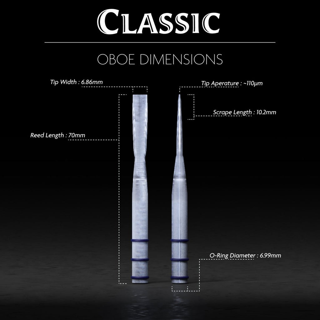 European Scrape Oboe Reed Medium-Soft | Légère Reeds